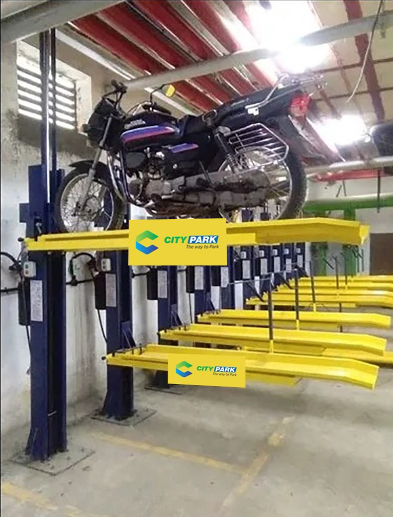 Bike Stack Parking - City Park